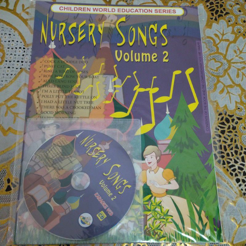 Nursery Song Book Vol 2 (FREE VCD) | Shopee Malaysia