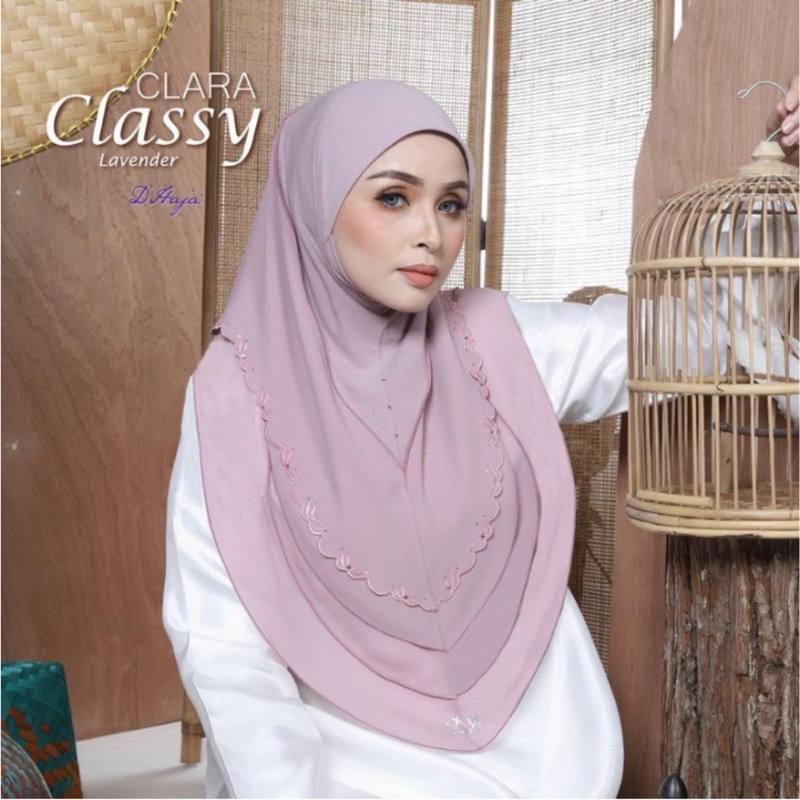 clearance sale Tudung sarung Embroidery Premium Mewah dan sesuai majlis exclusive- Hijab Instant ...