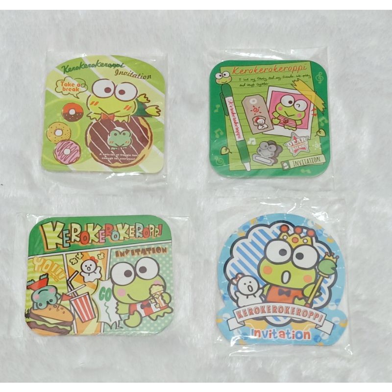 Sanrio keropi keroppi invitation card | Shopee Malaysia