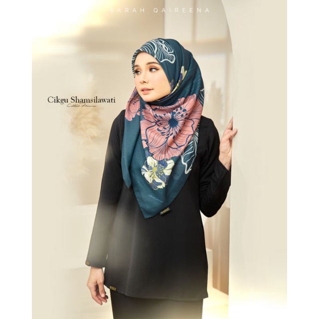 BAWAL DELISYA COTTON PREMIUM BY SARAH QAIREENA batch 7.0+ 🎁 free gift ...