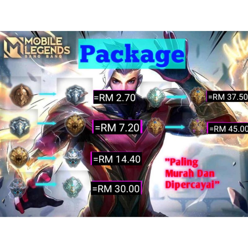JOKI/BOOSTING SERVICE MLBB BY STRIKERZ(PACKAGE) | Shopee Malaysia