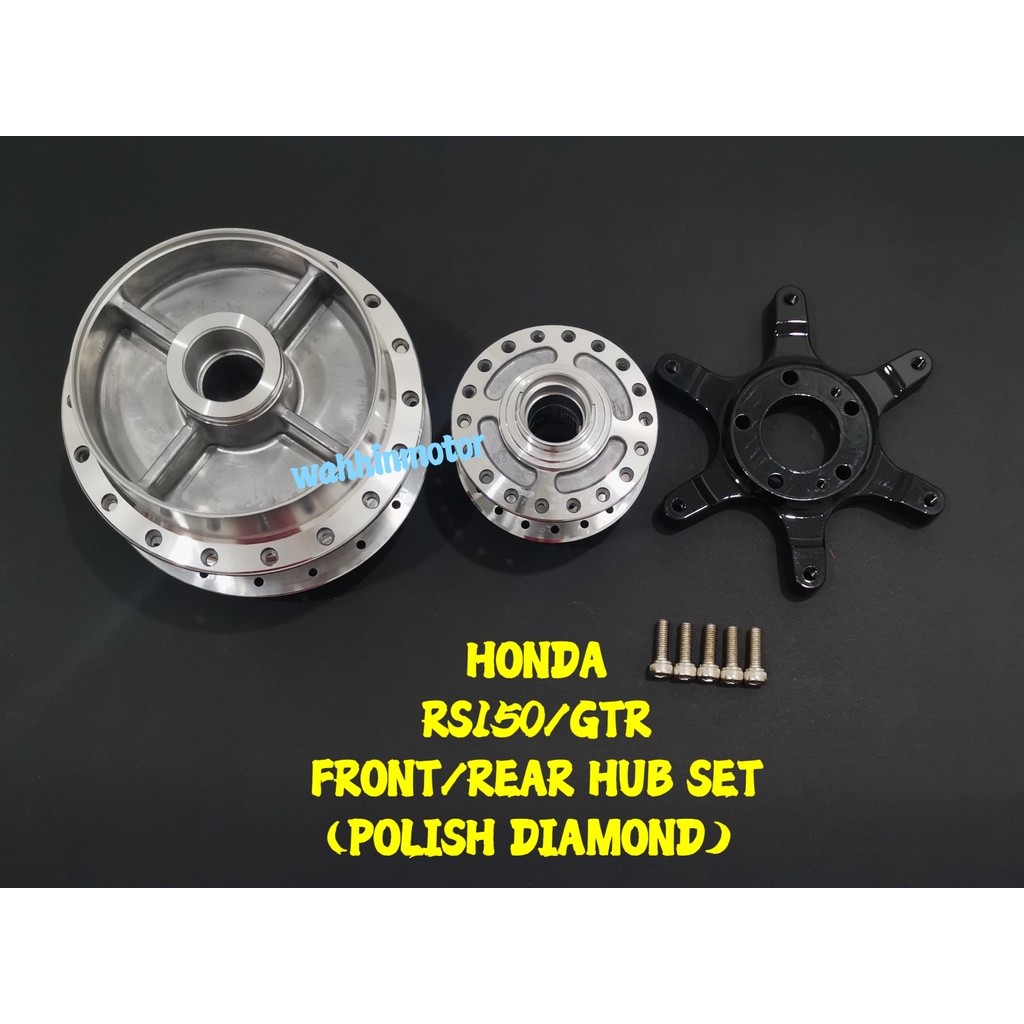 HONDA RS150 V1 V2 GTR WINNER RS RSX RS-X DIAMOND POLISH FRONT REAR ...
