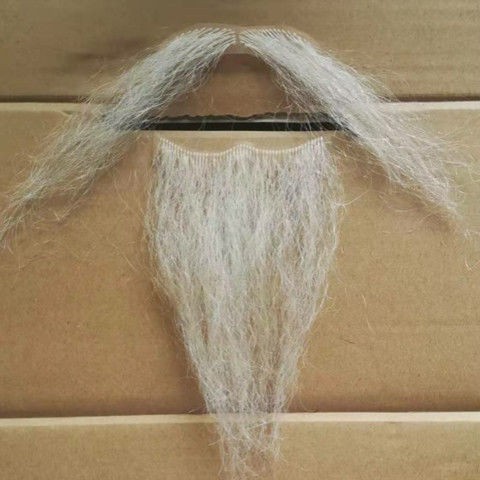 Theater supplies stage performance props old man beard fake ...