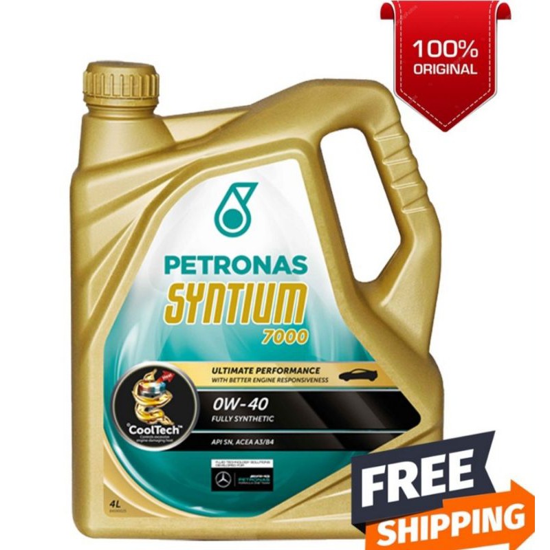 Petronas Syntium 7000 OW-20 Fully Synthetic | Shopee Malaysia