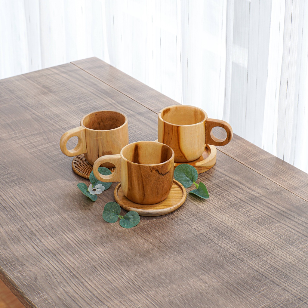 Dekayu - Kopa Teak Wood Cup | Coffee Tea Cup | Wooden Glass | Wooden ...