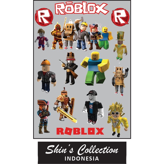Roblox waterproof Sticker 1 pc | Shopee Malaysia
