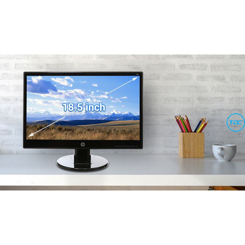 Hp LCD 19KA 18.5 inch HD computer monitor (T3U82AA). Genuine Products ...