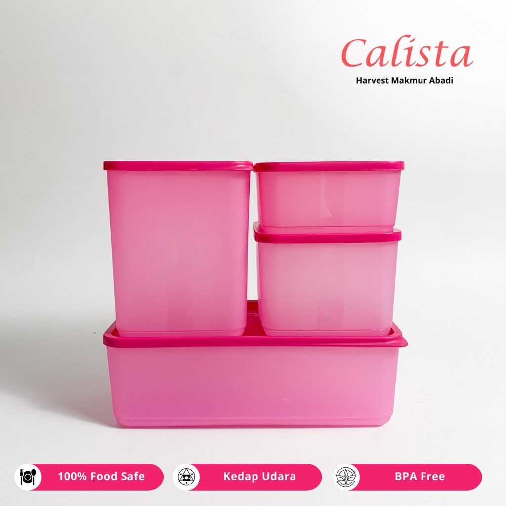 [CALISTA] FOOD CONTAINER SET AURORA CONTAINS 4 | Shopee Malaysia