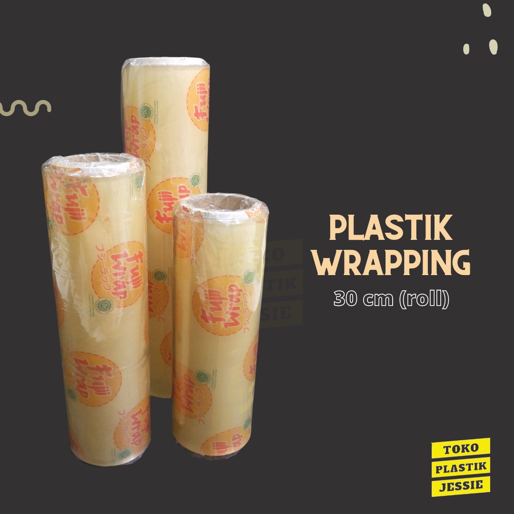 Food GRADE Plastic WRAPPING roll/cling wrap FOOD GRADE - 30cm x 300m ...