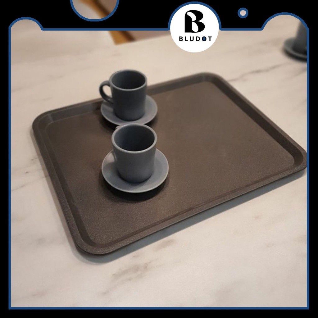 SERVING TRAY TILLGANG TRAY 37X29CM DULANG PERKAKAS MENGHIDANG KELABU ...