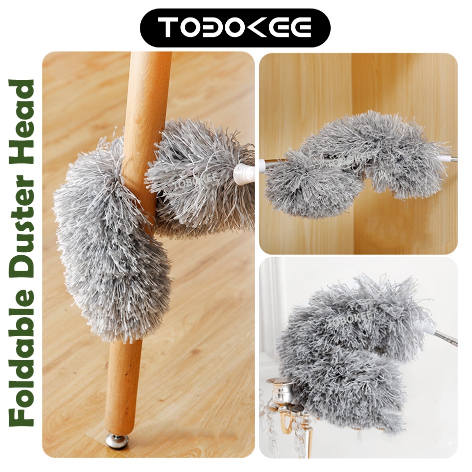 Super Long 280cm Microfiber Duster Bulu Ayam Panjang Premium Extendable ...