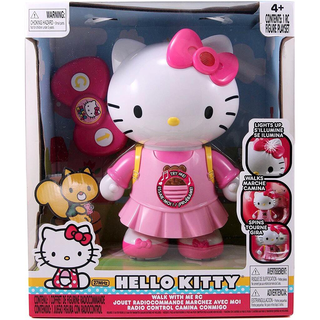 {ORIGINAL} JADA HELLO KITTY WALK WITH ME WITH REMOTE CONTROL (84194 ...