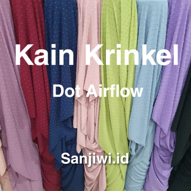 Rayon Crinkle Air Flow Fabric / Premium Rayon Crinkle Air Flow Material ...