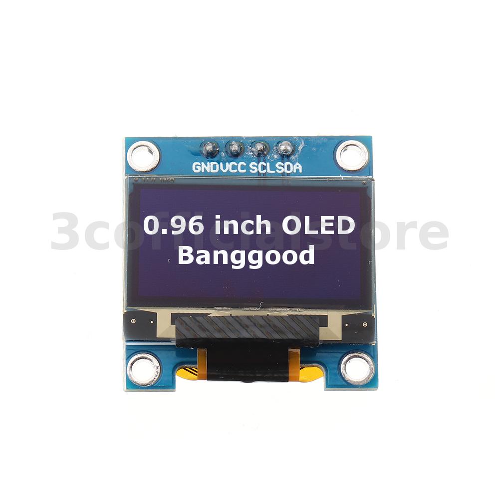 White 0.96 Inch OLED I2C IIC Communication Display 128*64 LCD Module ...