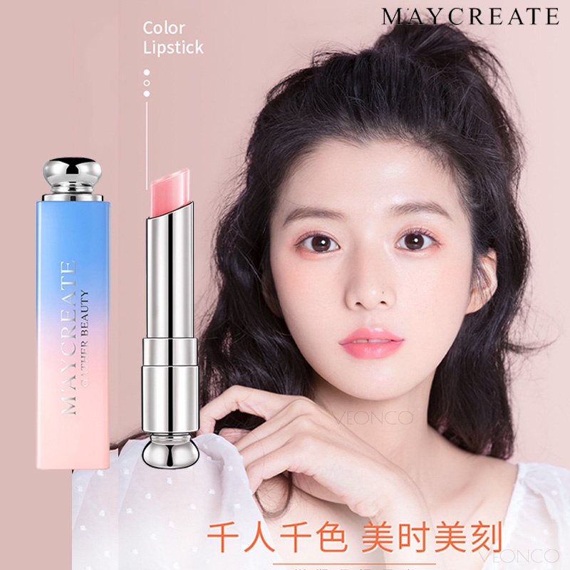 健美创研渐变口红 Maycreate Beauty Bright Crystal Jelly Lipstick Magic ...