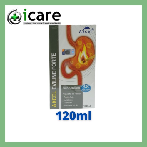 AXCEL EVILINE FORTE SUSPENSION 120ML ( EXP DATE : 11/2026 ) | Shopee ...