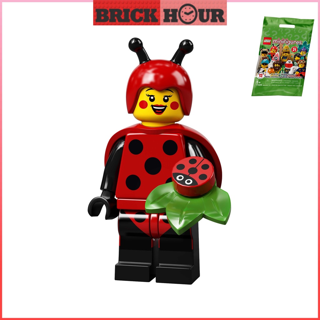 71029-4 LEGO Minifigure Series 21 - Ladybug Girl (MISP) | Shopee Malaysia