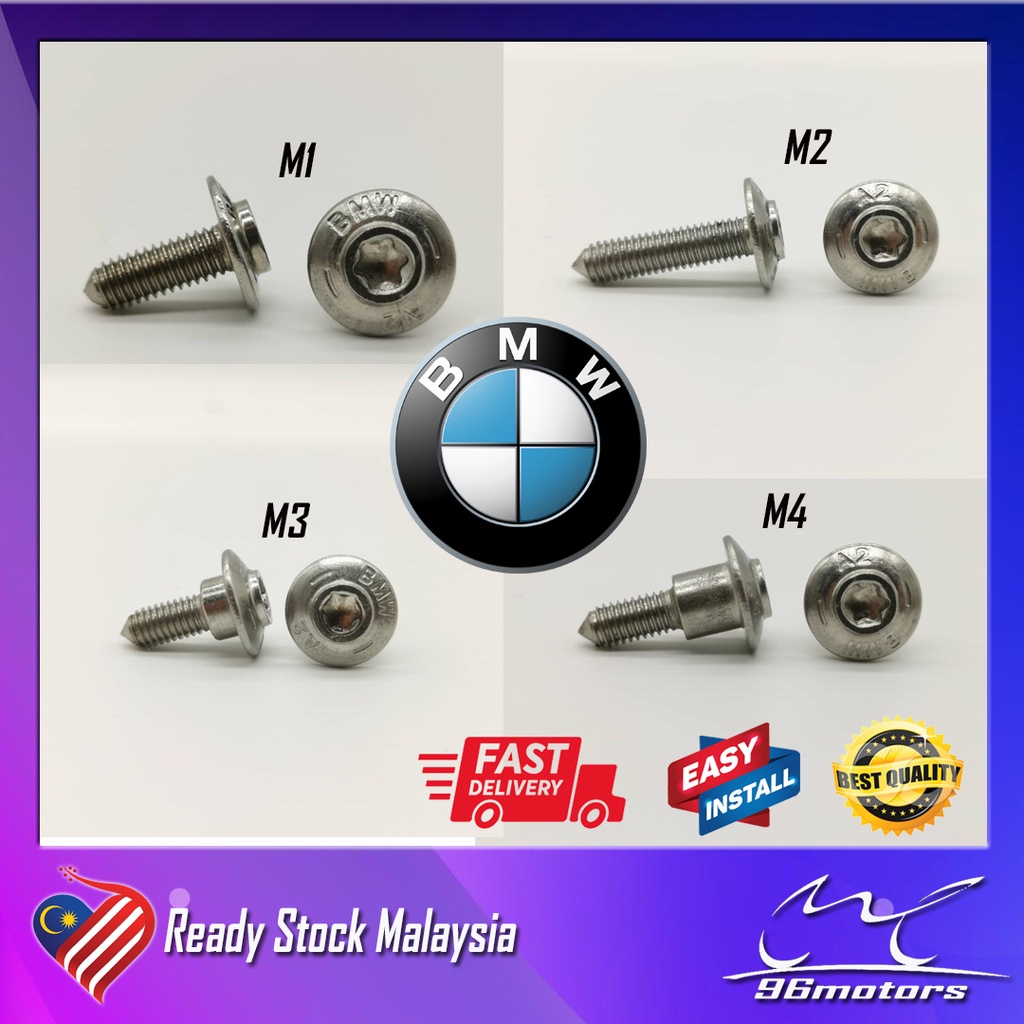 Bmw Fairing Screw ORI M5 For Motorcycle S1000RR R XR / GS GSA / R1200 ...