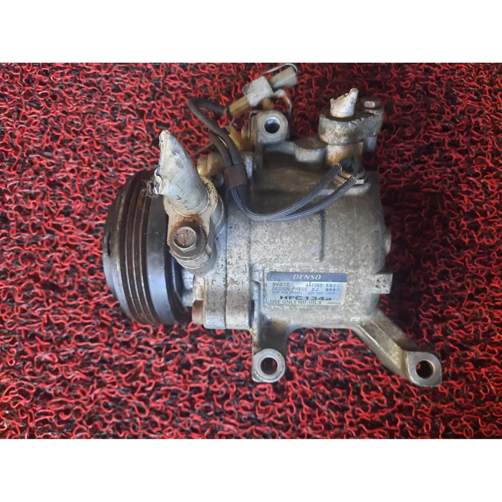 TOYOTA 1KR PASSO/PERODUA MYVI 1.3 4PK PULLY COMPRESSOR(NO WARRANTY ...