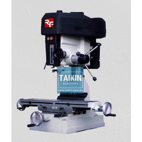 Drilling and Milling Machine 1.5HP Taiwan Single Phase RF-31 RF31 Rong ...
