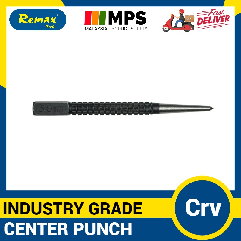 Remax Non Slip Center Punch Alloy Steel Metal Wood DIY Marking Tool ...