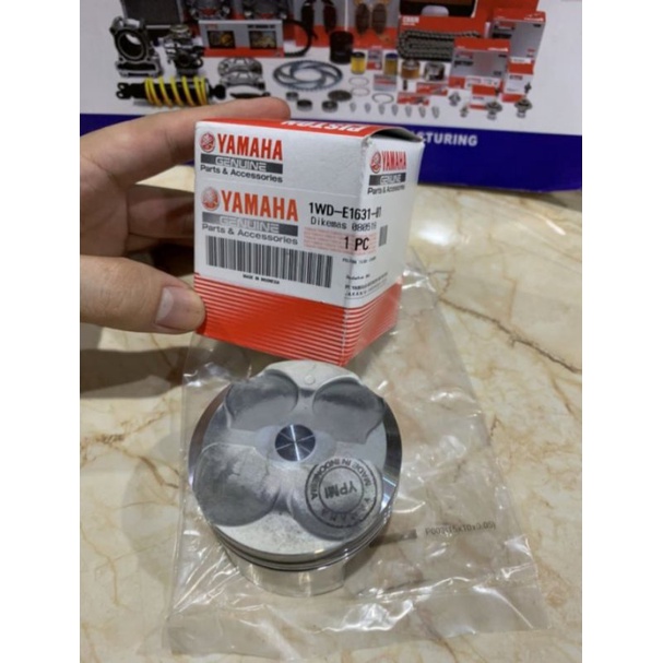 PISTON (STD) 1WD-E1631-01 STANDARD PISTON YAMAHA R25 PART MT 25 ...