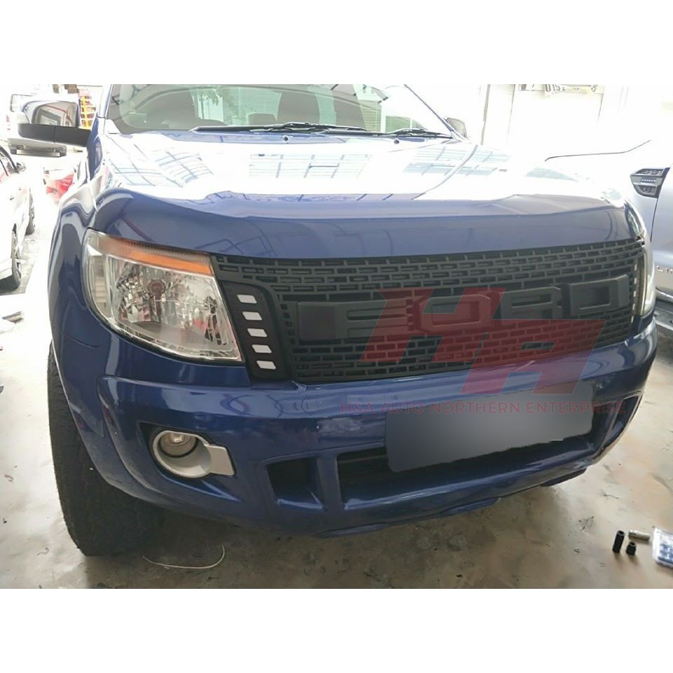 [ Clear Stock ] Ford Ranger T6 Front Grilles With Daylight LED | Shopee ...