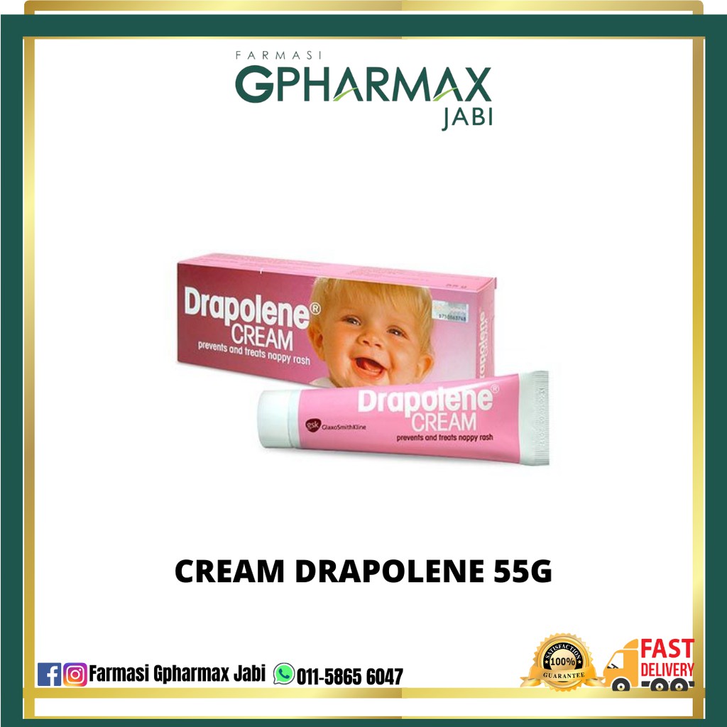 CREAM DRAPOLENE 55G (NAPPY RASH) | Shopee Malaysia