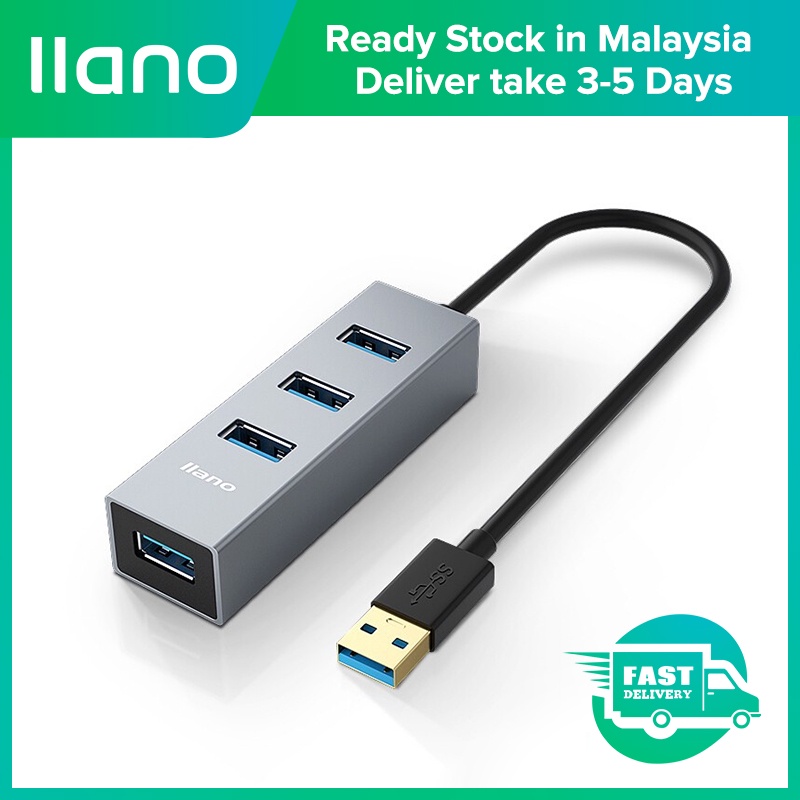 llano USB 3.0 HUB 4 Ports High Speed HUB | Shopee Malaysia