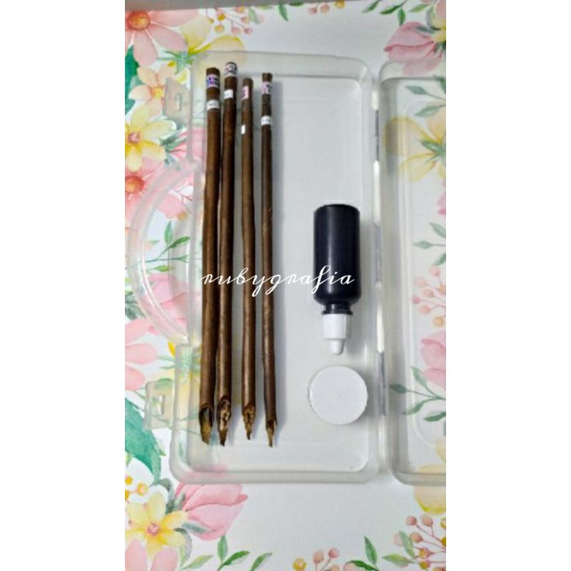 READY STOCK Set Khat Kit Pena Khat Handam / Batang Resam Pen Tulis ...
