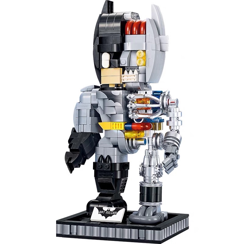 Lego Superhero Style Super hero Kaws X-Ray 19010 669 Psc Assembly Toy ...