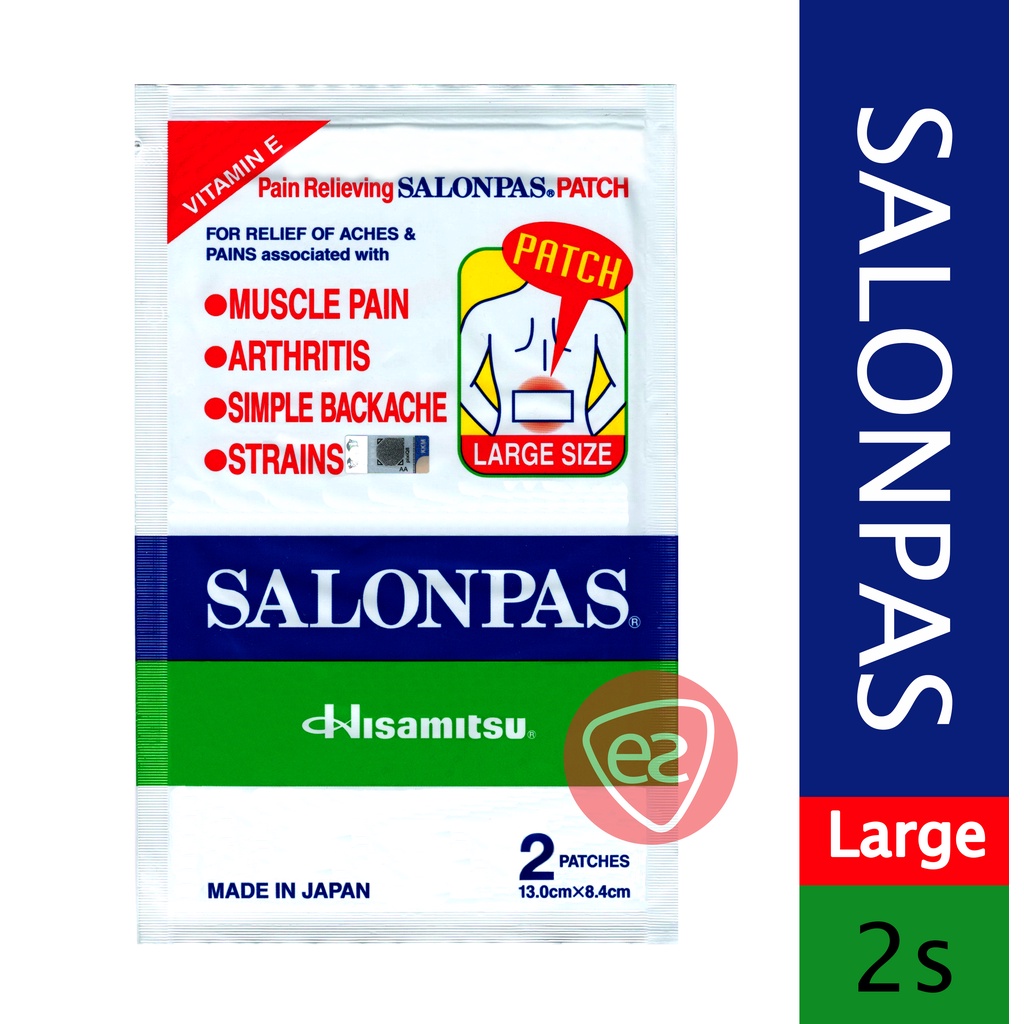 Hisamitsu Salonpas Patch ( Size 6.5cmX4.2cm in 10s / 20s / 40s ) OR ...