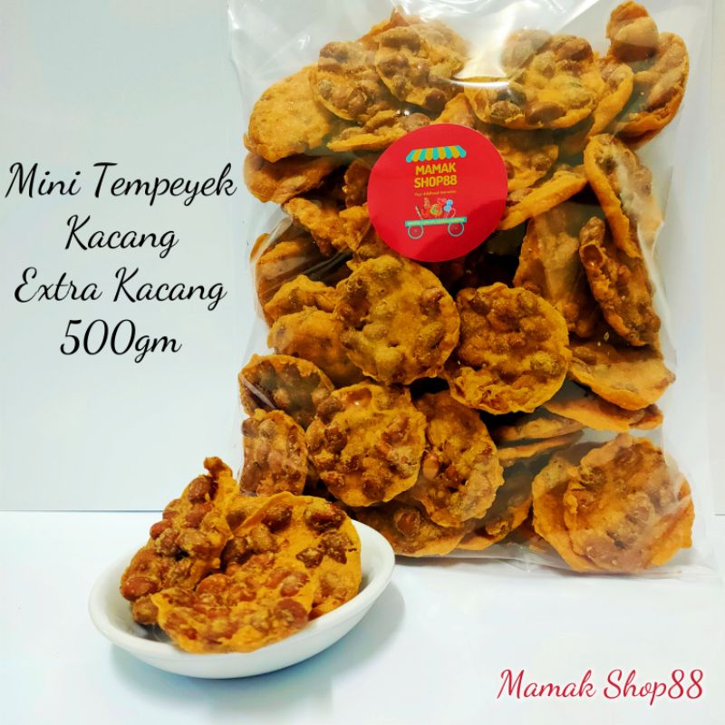 500g Mini Tempeyek Kacang (Estra Kacang) | Shopee Malaysia