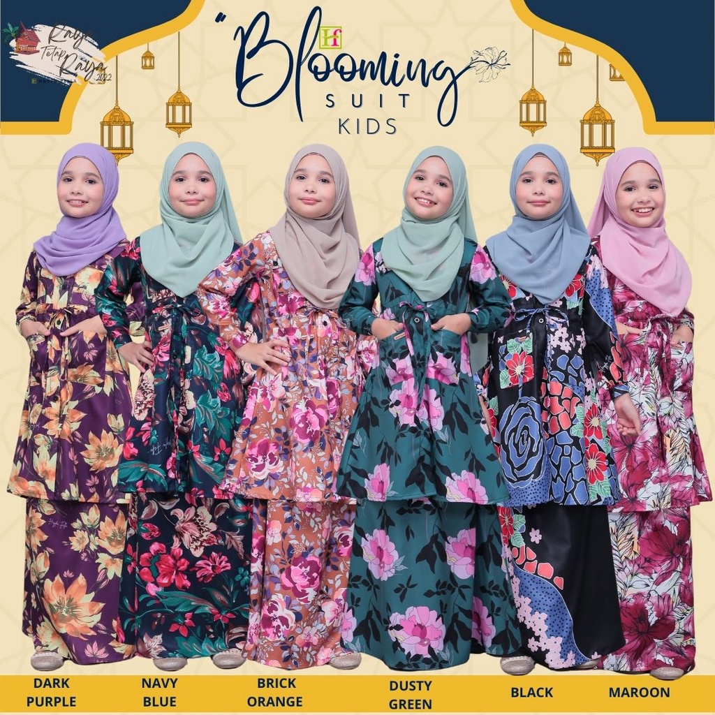 BLOOMING SUIT KIDS RAYA | Shopee Malaysia