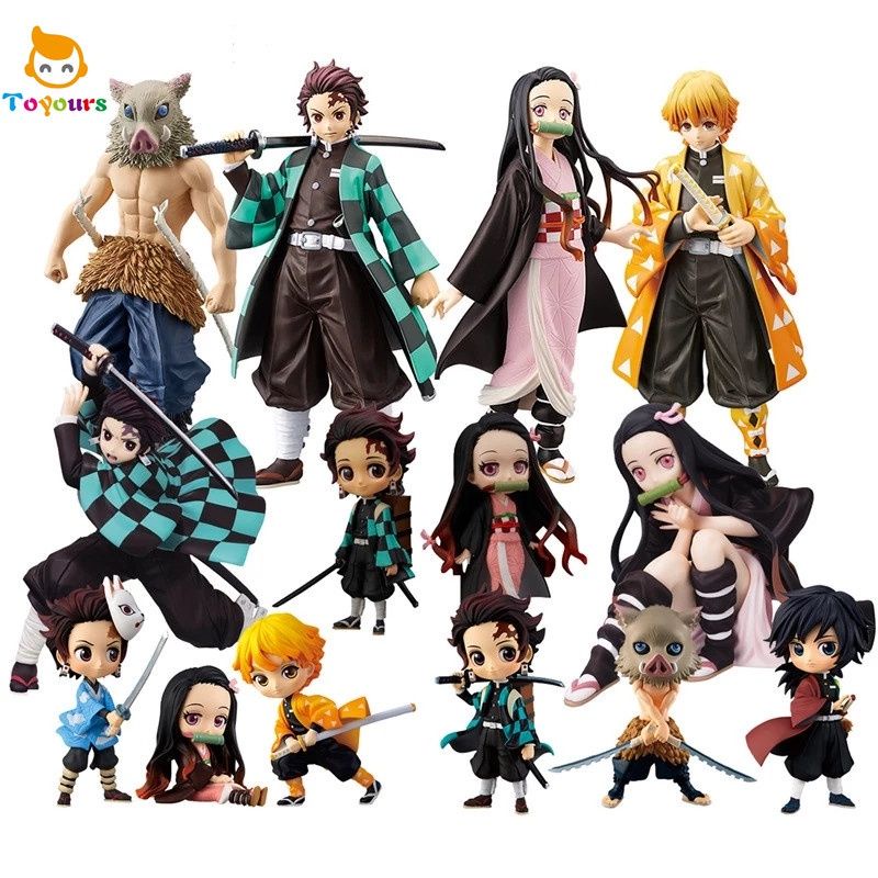 Demon Slayer Action Figures Anime Manga Bandai Naruto Dragon Ball One ...