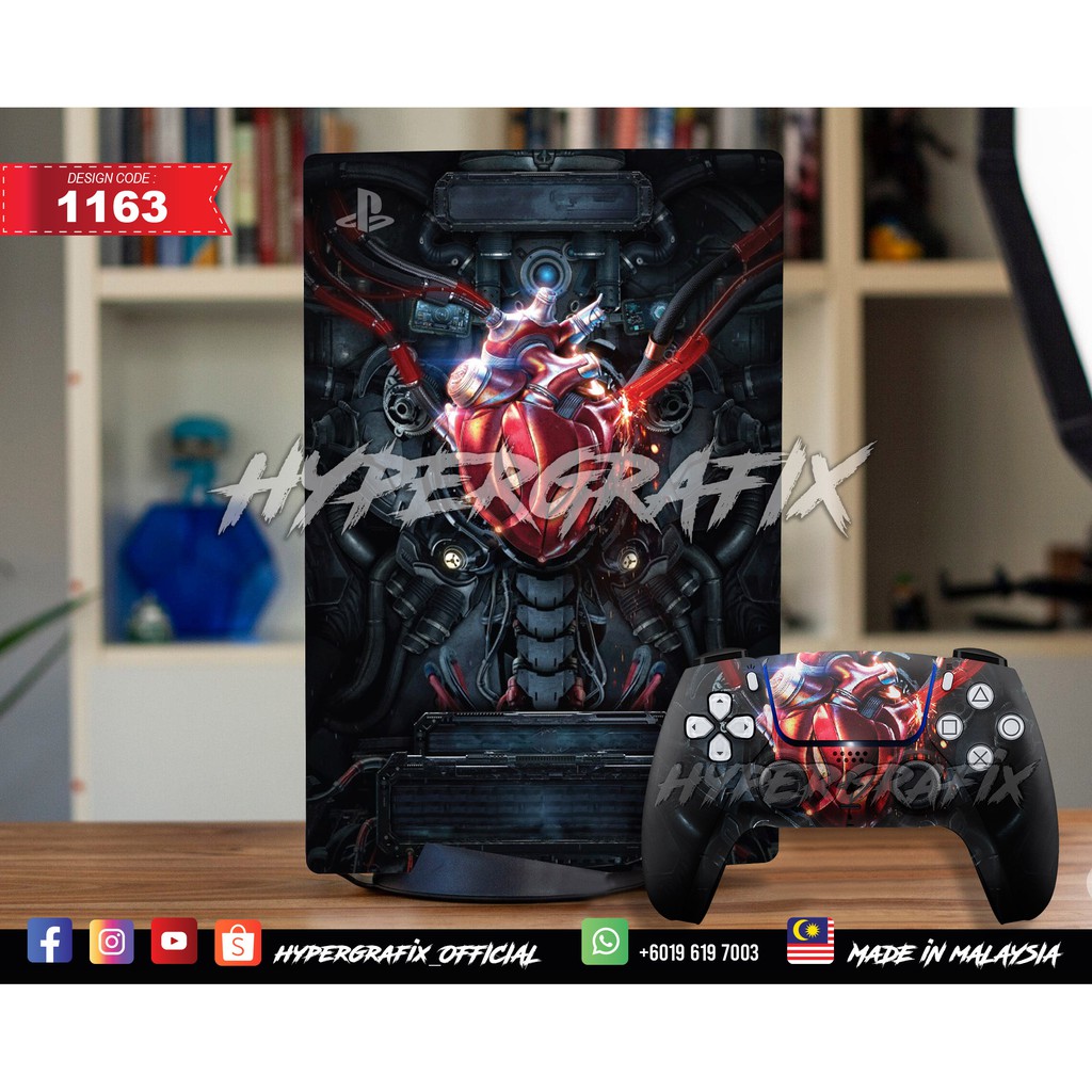 PS5 PLAYSTATION 5 STICKER SKIN DECAL 1163 | Shopee Malaysia