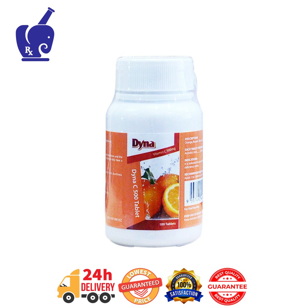Vitamin C Dyna C 500mg Tablets | Shopee Malaysia