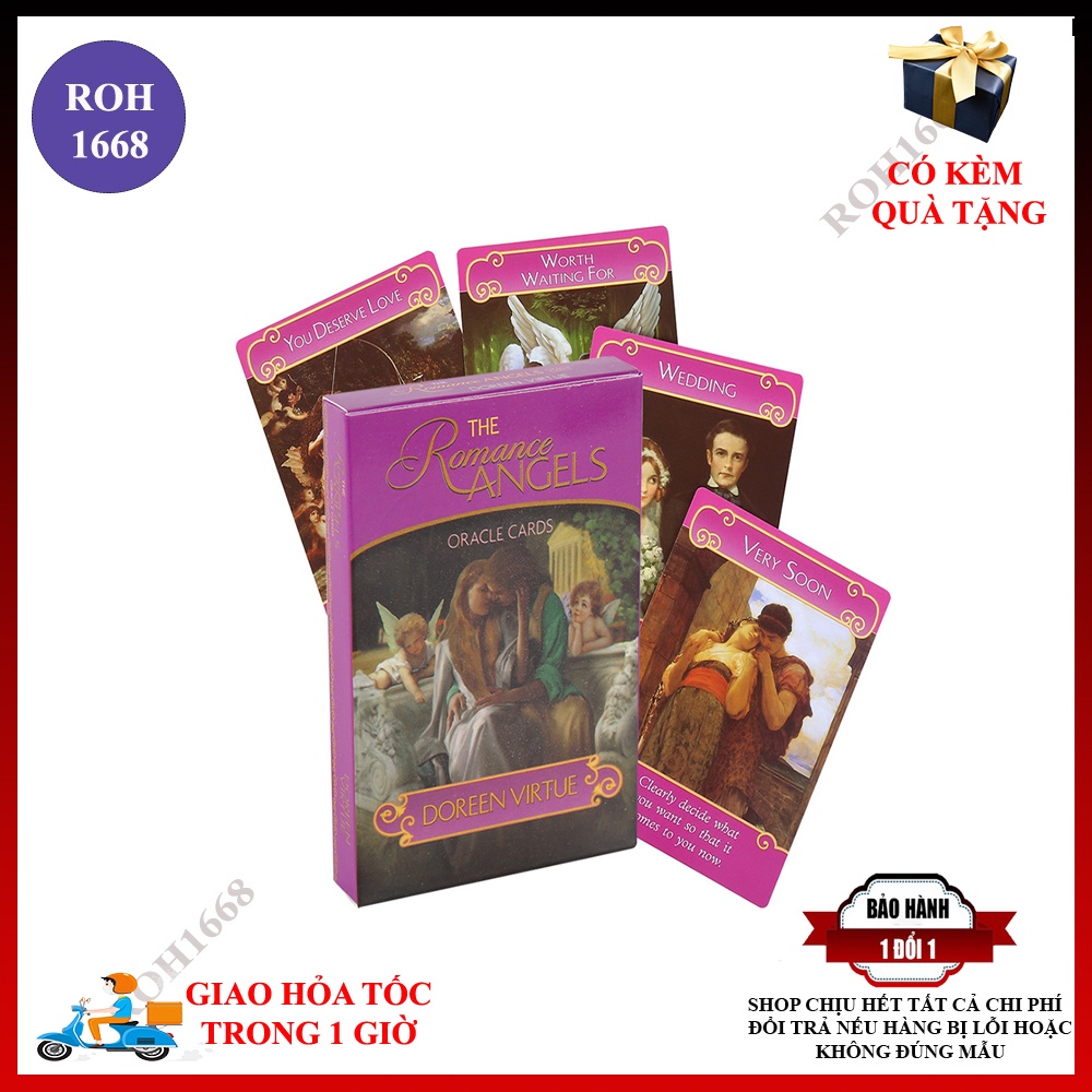 Romance Angels Oracle Cards Deck | Shopee Malaysia