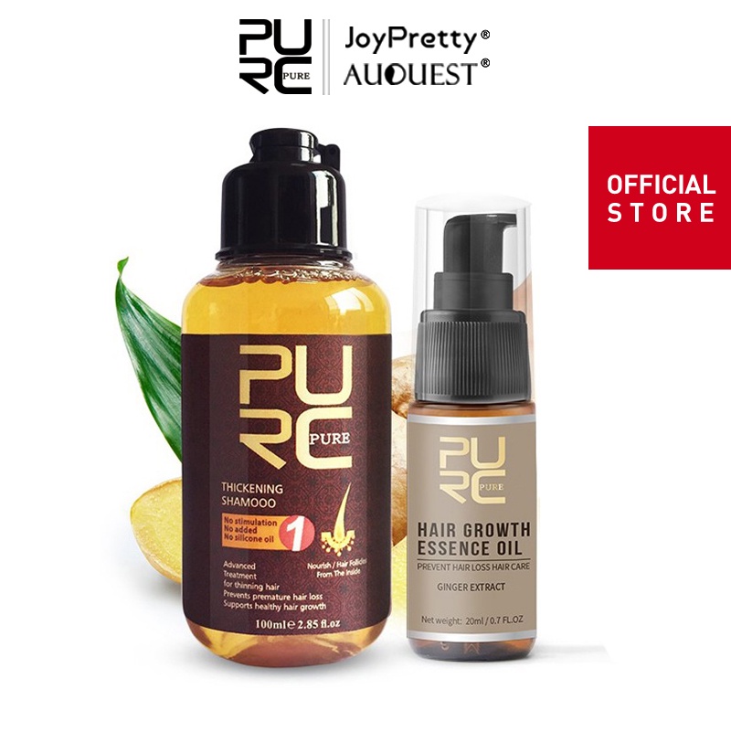 Purc Hair Shampoo Hair Growth Serum Essence Grow Hair Fast Hair
