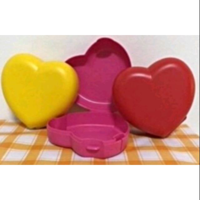 Tupperware Heart Container (1pc) | Shopee Malaysia