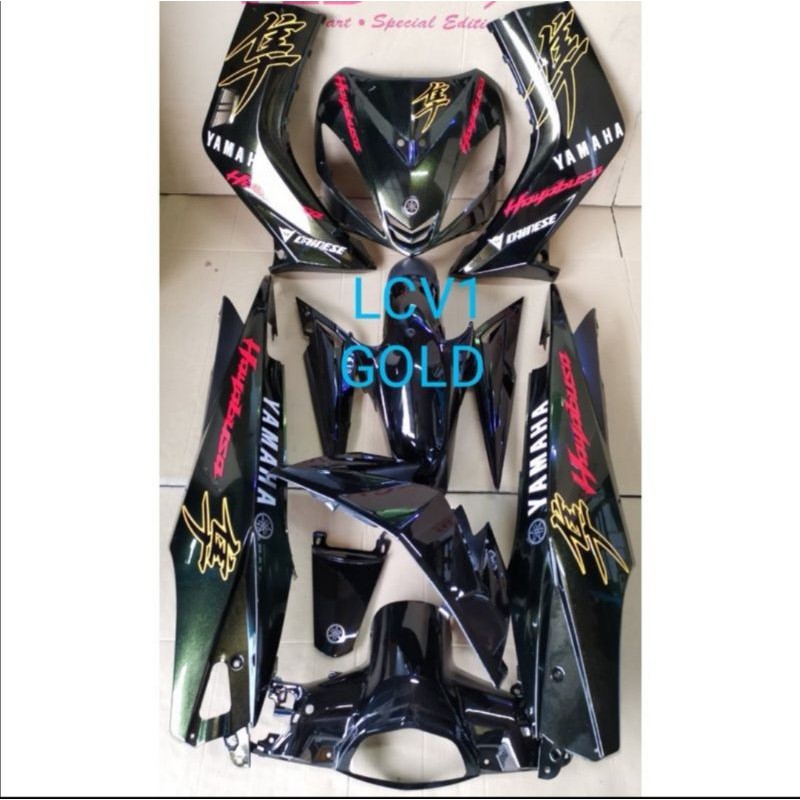 Genuine HLD Yamaha LCV1 / LC135 V1 HAYABUSA Sticker Tanam Coverset ...