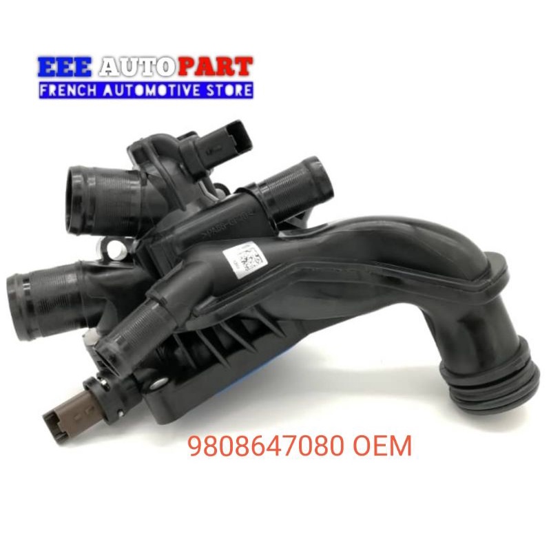 Thermostat Housing For Peugeot 207cc 308(1.6T) 308(VTI) 408 3008 5008 ...