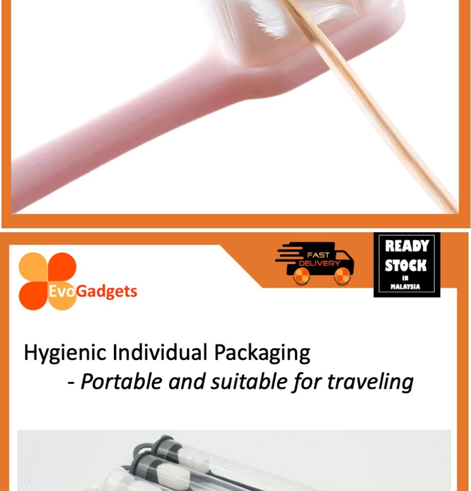 EvoGadgets – Innovative Extra Soft Toothbrush Micro Nano Toothbrushes ...