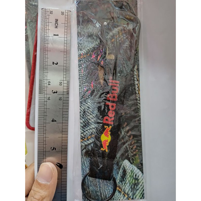 keychain Kain redbull tulisan depan belakang | Shopee Malaysia