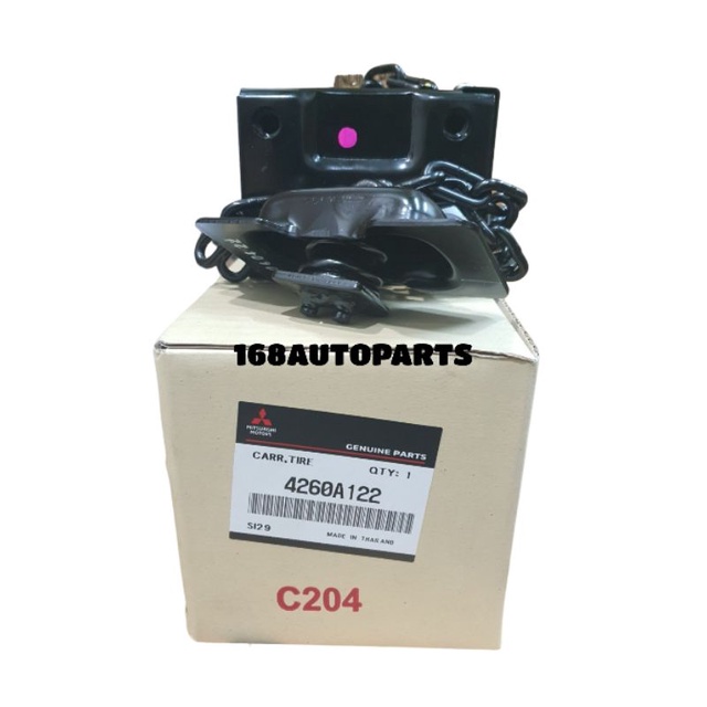 Original Mitsubishi Spare Tayar Bracket Carrier 4260A122 PAJERO SPORT ...