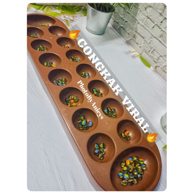 🔥CONGKAK PERMAINAN TRADISIONAL🔥CONGKAK VIRAL | Shopee Malaysia