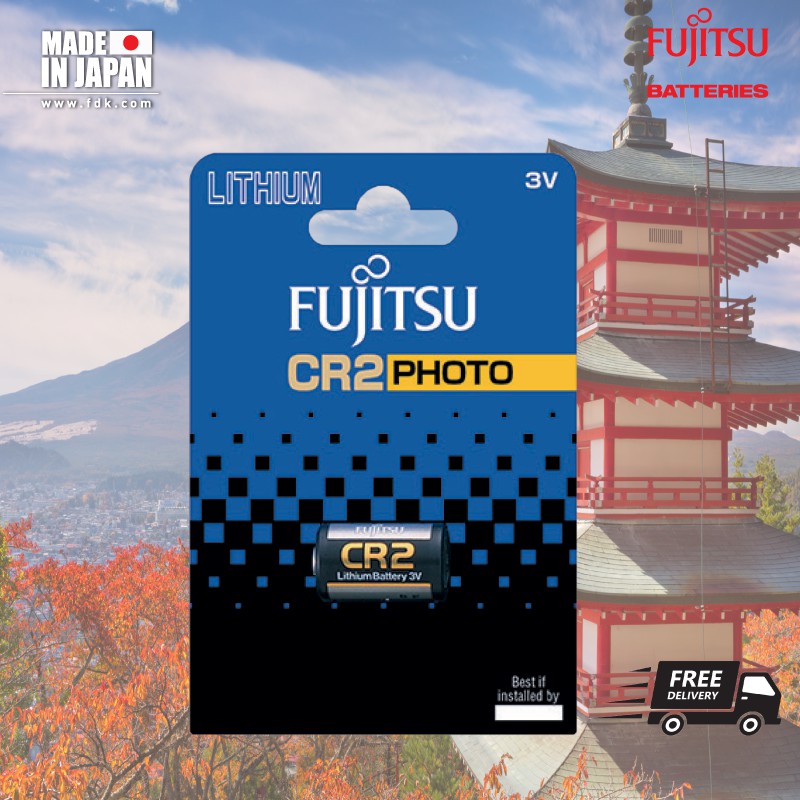 🔥READY STOCK🔥 Fujitsu Lithium Battery CR2 Photo (3V) Camera Instax cr2 | Shopee Malaysia
