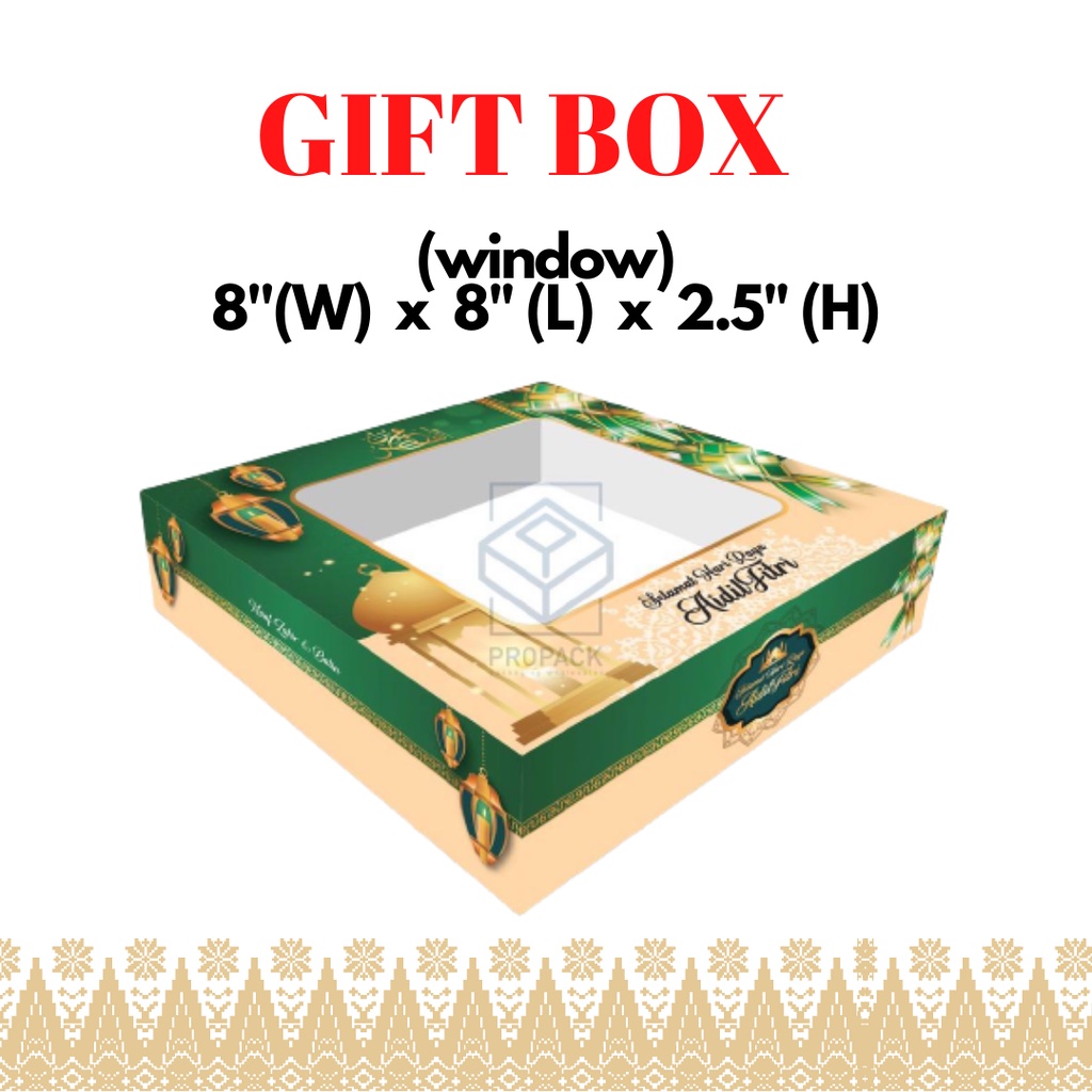 Hari Raya Gift Box Design 1 | Shopee Malaysia