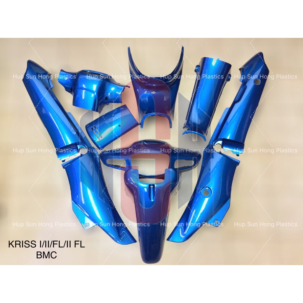 (Free Stripe) MODENAS Kriss110 Full Body Cover Set Bodyset Kit Kriss ...