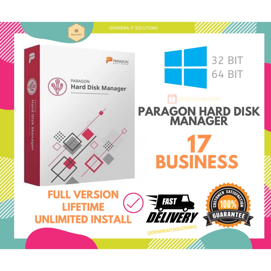 🔥 Paragon Hard Disk Manager 17 Business | For Win 𝐀𝐜𝐭𝐢𝐯𝐚𝐭𝐞𝐝 | Shopee ...